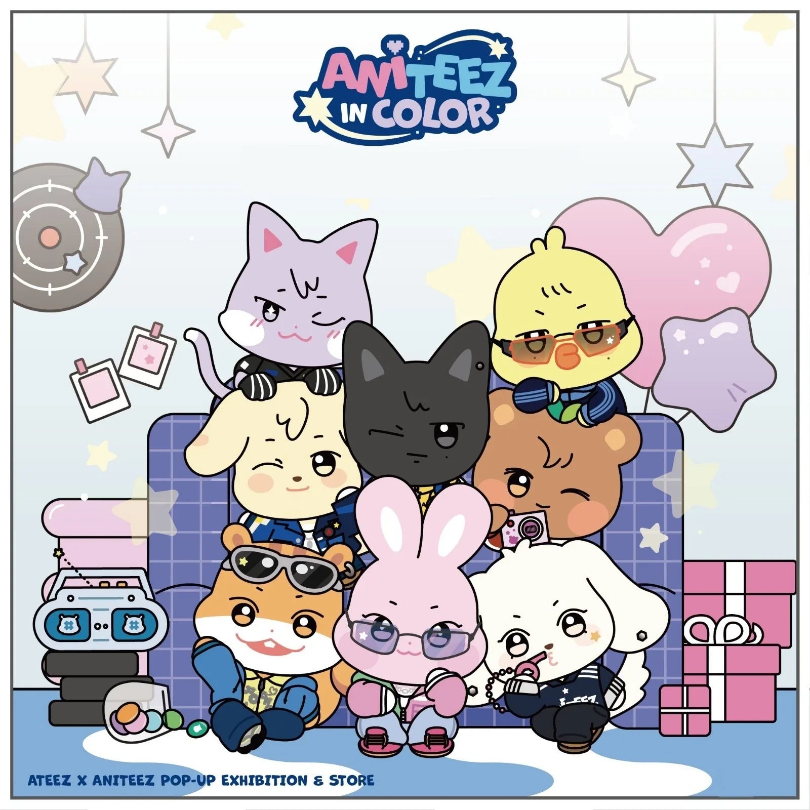 ANITEEZ IN COLOR – ATEEZ Official Pop-Up Merch