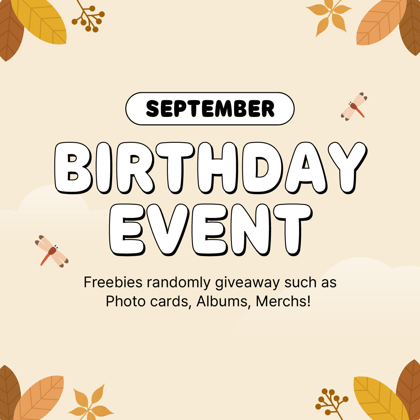 HBD EVENT - SEPTEMBER