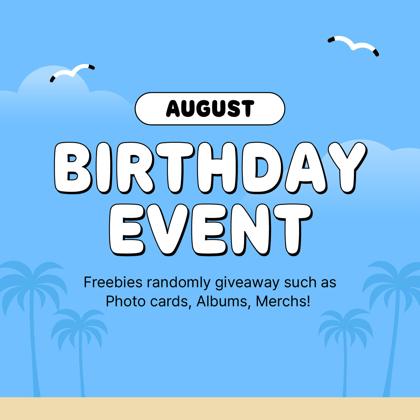 HBD EVENT - AUGUST