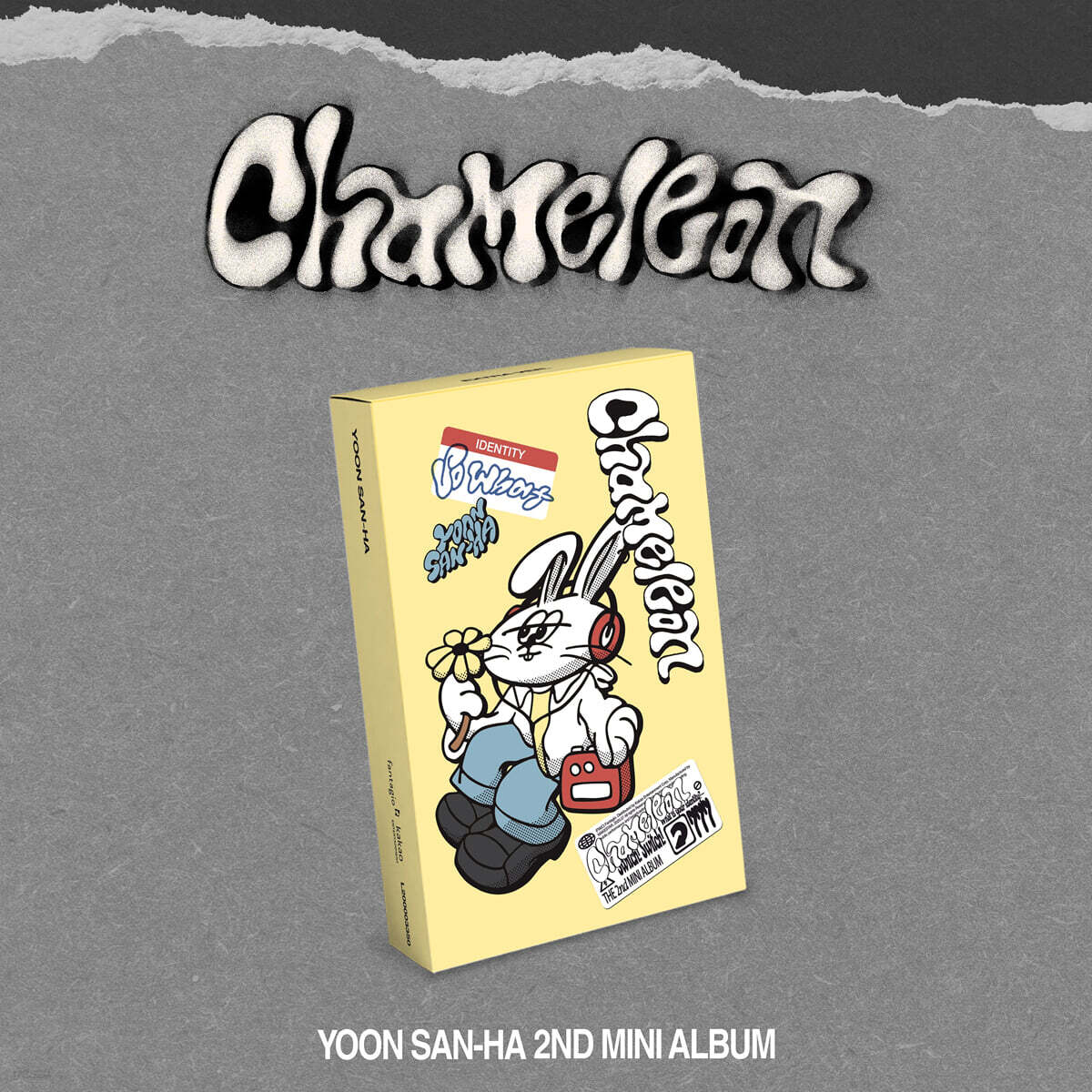 YOON SAN HA - 2nd Mini Album CHAMELEON (EXTRA Ver.) (POCA ALBUM)