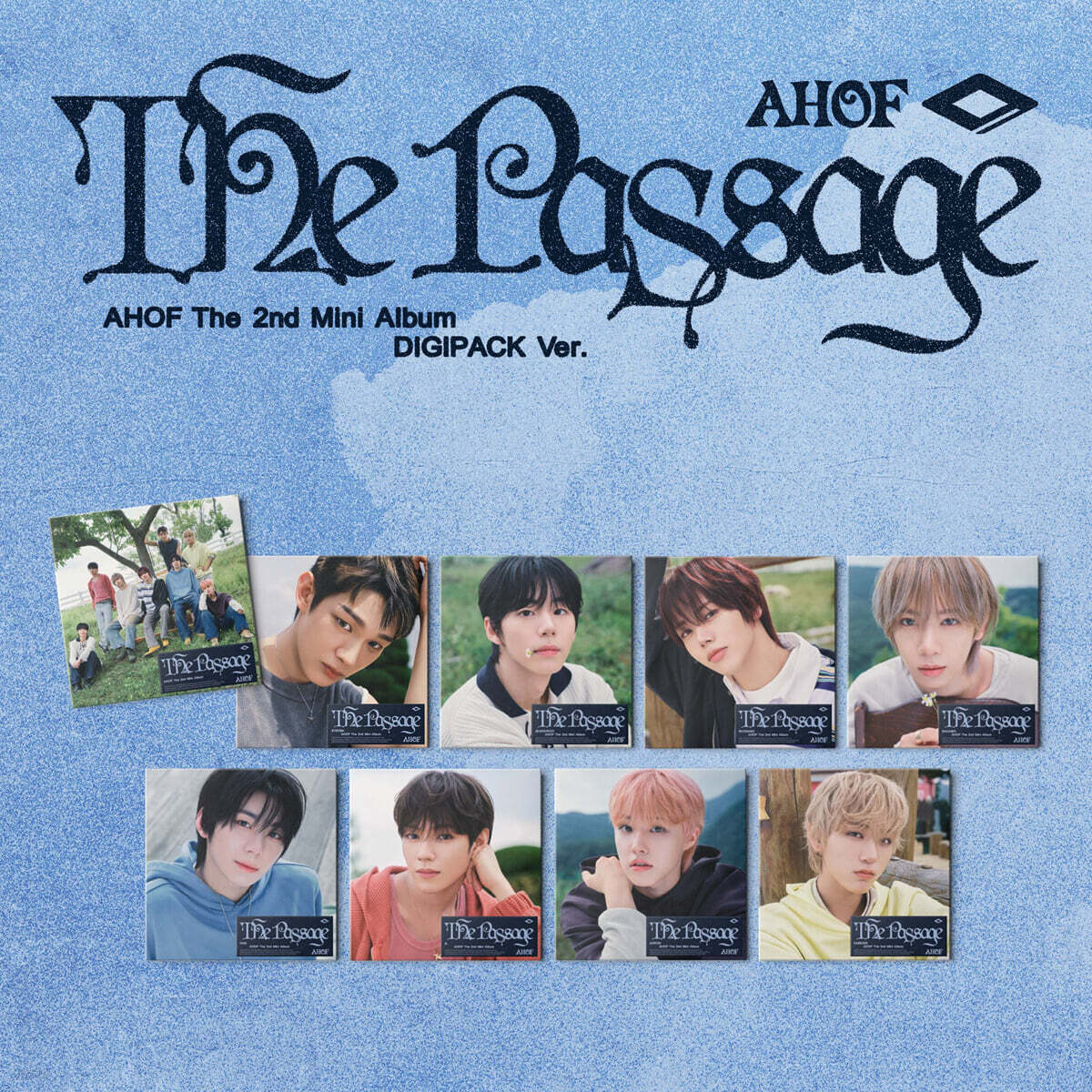 AHOF - 2nd Mini Album The Passage (DIGIPACK Ver.) (Random Ver.)