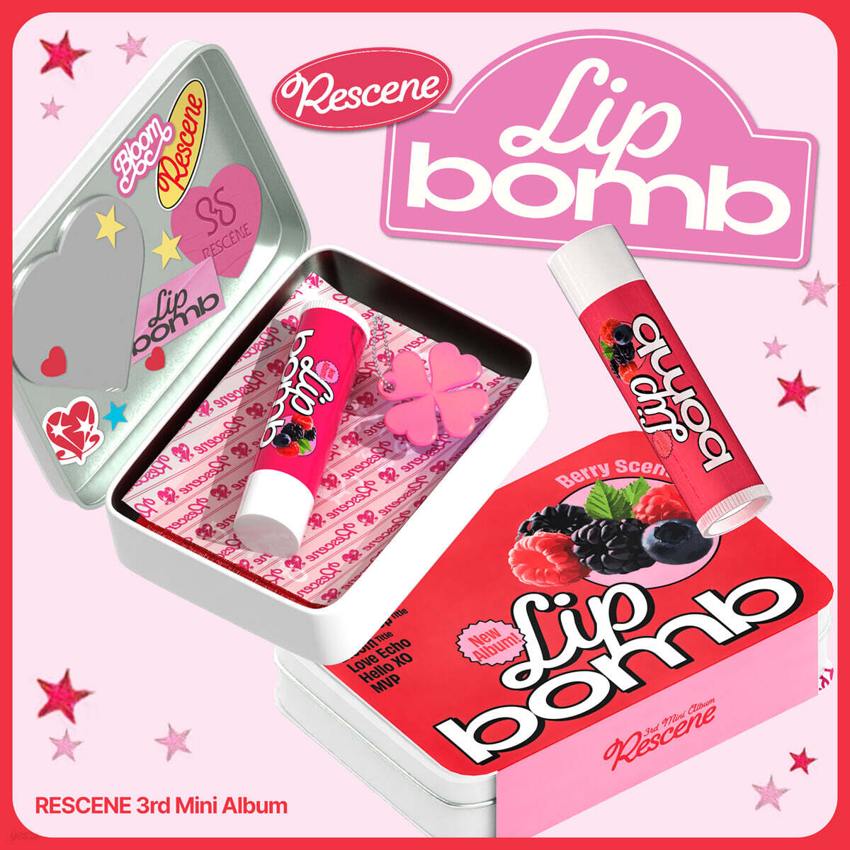 RESCENE - 3rd Mini Album lip bomb (lip balm ver.) (QR)